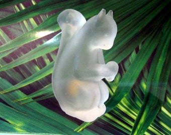 Glass squirrel | Etsy
