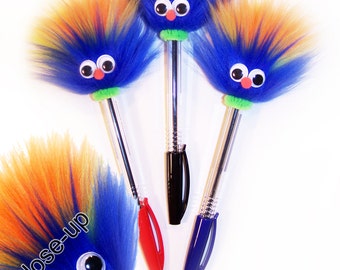 Fuzzy pencils | Etsy