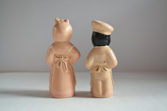 Vintage Collectible Pie Birds Porcelain Set of Black