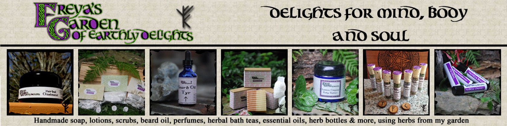 Freya's Garden of Earthly Delights by FreyasEarthlyDelight on Etsy