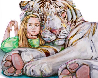 Paintings and prints by McKenzie Fisk by ShopBLUE on Etsy