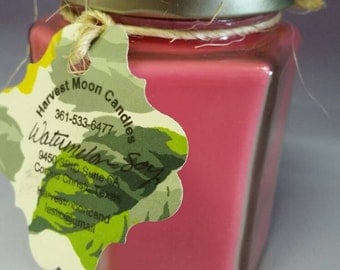 Watermelon candle | Etsy
