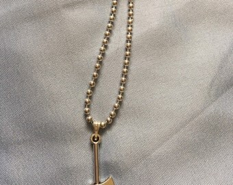 Items similar to Note Pad Charm Ball and Chain Necklace on Etsy