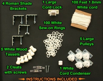 Roman shade rings | Etsy