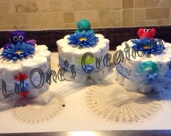Mini diaper cakes | Etsy