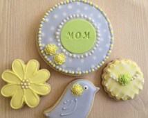 Popular items for mothers day cookies on Etsy