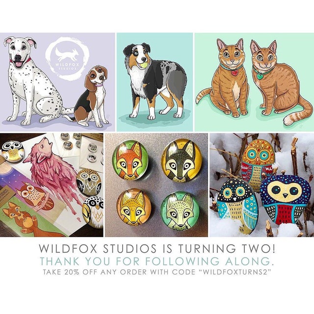 Wildfox Studios by WildfoxStudios on Etsy