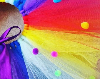 Multi colored tutu | Etsy