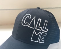 Unique painted trucker hat related items | Etsy