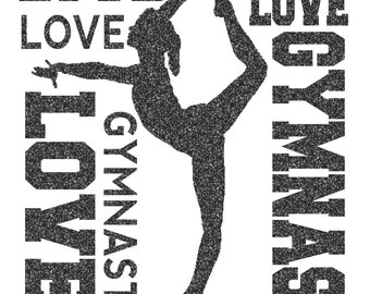 Gymnastics words | Etsy