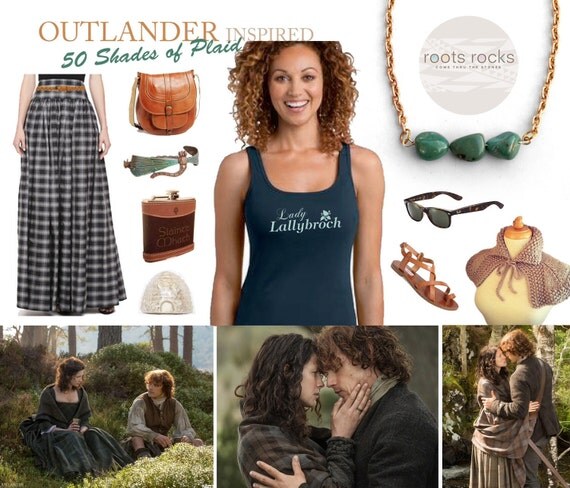 RARE turquoise stone Outlander inspired necklaces on gold or