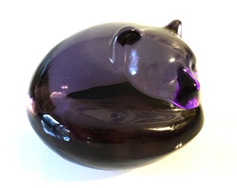 Purple paperweight | Etsy