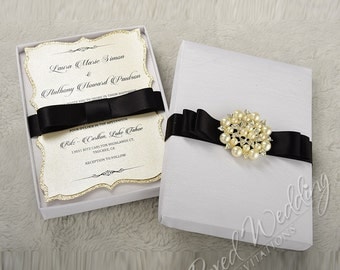 Invitation box | Etsy