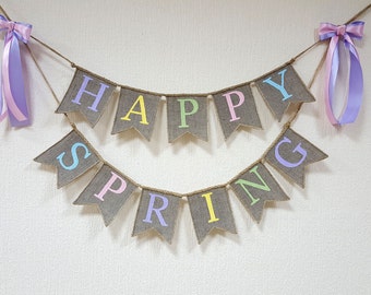 Spring bunting | Etsy