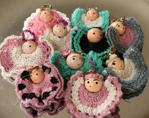 Unique crochet angel related items | Etsy