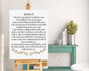 Scripture PRINTABLE Psalm 23 KJV The Lord is my shepherd I