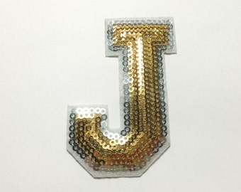 Glitter letter j | Etsy