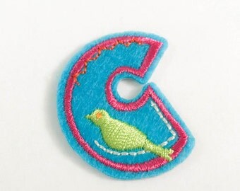 Letter c patch | Etsy