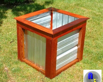 Steel planter box | Etsy