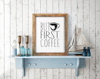But first coffee sign | Etsy
