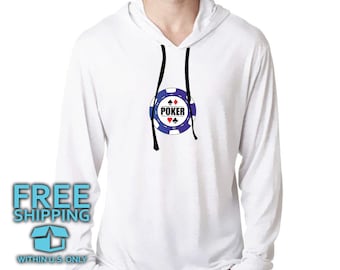 Poker hoodie | Etsy