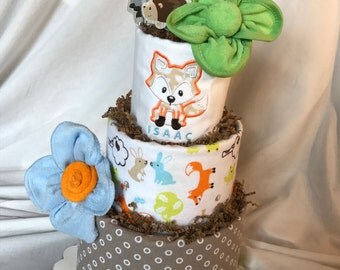 Unique fox diaper cake related items | Etsy