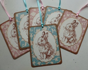 Vintage easter tags | Etsy