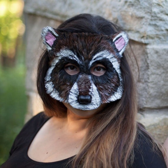 Rocket Raccoon Inspired Mask rocket raccoon costume adult