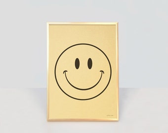 Smile print | Etsy