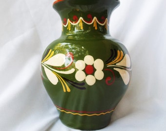 German folk pottery | Etsy