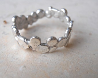 Hand cast ring | Etsy