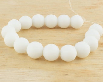 White quartz beads | Etsy