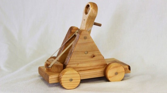 Small Wooden Catapult For kids & adults birthday gift