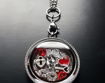 Floating Locket and Charm Boutique by PrettyPalazzo on Etsy