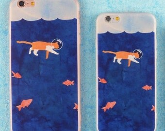 Cat phone case | Etsy