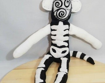 Skeleton sock monkey | Etsy