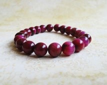 Unique pink tigers eye related items | Etsy