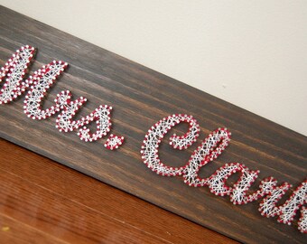 Teacher's Gift Custom teacher string art apple string