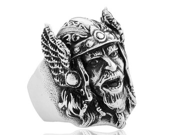 Mens gothic ring | Etsy