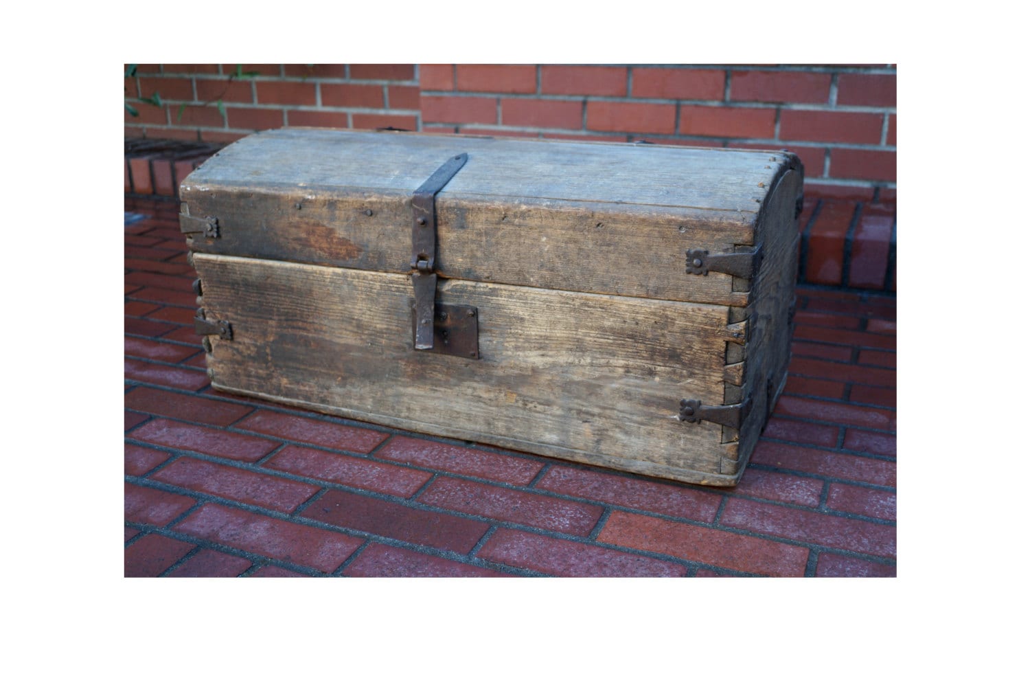 Circa 1700’s Spanish Colonial Trunk – Antique Treasure Chest, Old ...