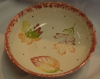 Leaf serving bowls | Etsy