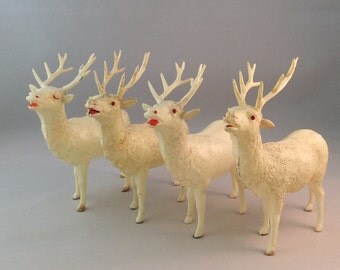 Plastic reindeer | Etsy