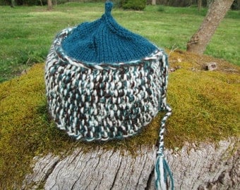 Hand knit hat | Etsy