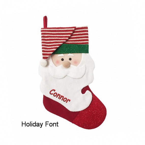 Personalized Santa Decorative Christmas Stocking