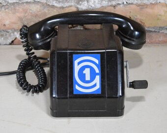 Crank telephone | Etsy