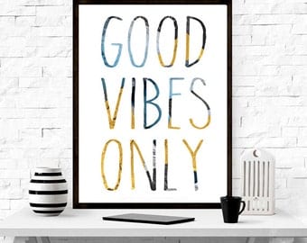 Good vibes only | Etsy