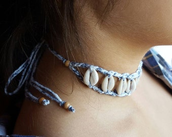 Shell choker | Etsy