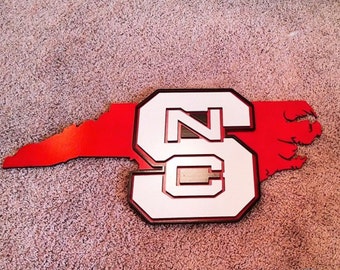 Custom NC State Sign