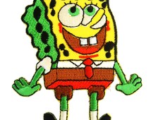 Unique spongebob applique related items | Etsy