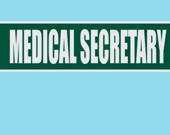 Secretary sign | Etsy